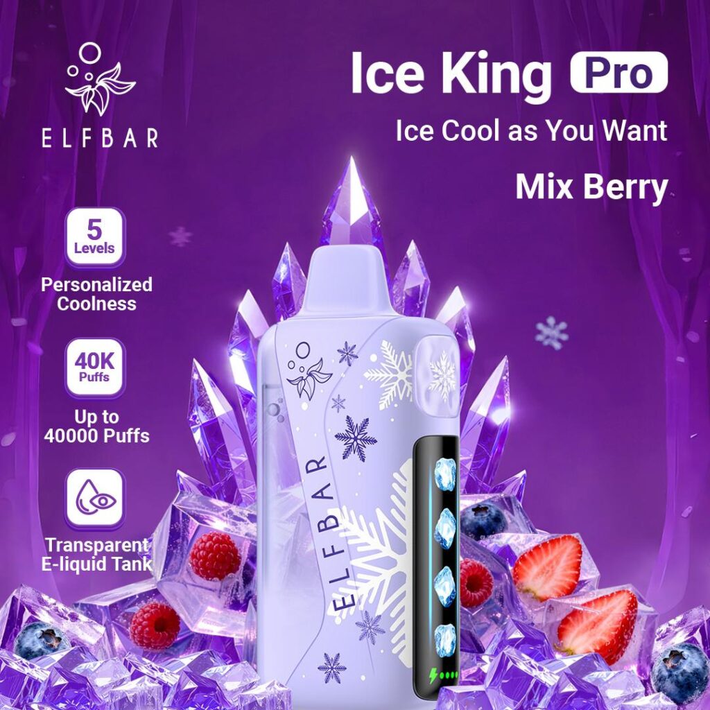ELFBAR Ice King Pro 40000 Puffs Disposable Vape in UAE